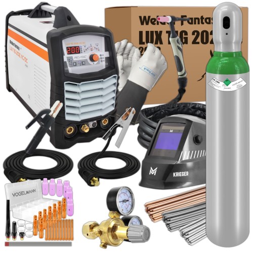 Welder Fantasy TIG LUX 202 AC/DC - welding set no.2 | TIG AC/DC welding ...