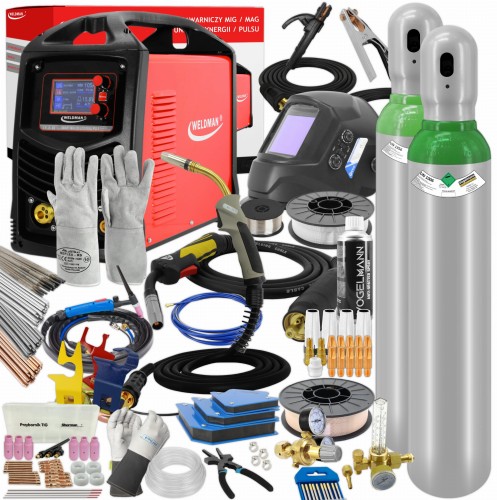 Weldman Smart 235 MIG Dual Puls - set no.5 | MIG/MAG welding kits | Weldes