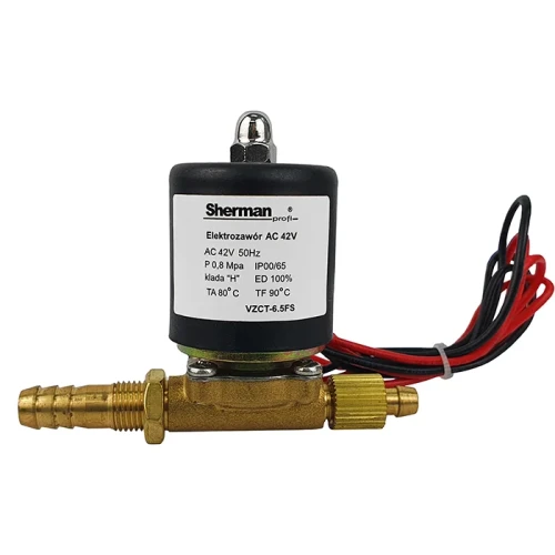 Sherman Gas flow valve VZCT 6.5FS AC 42V | Electrovalves | Weldes