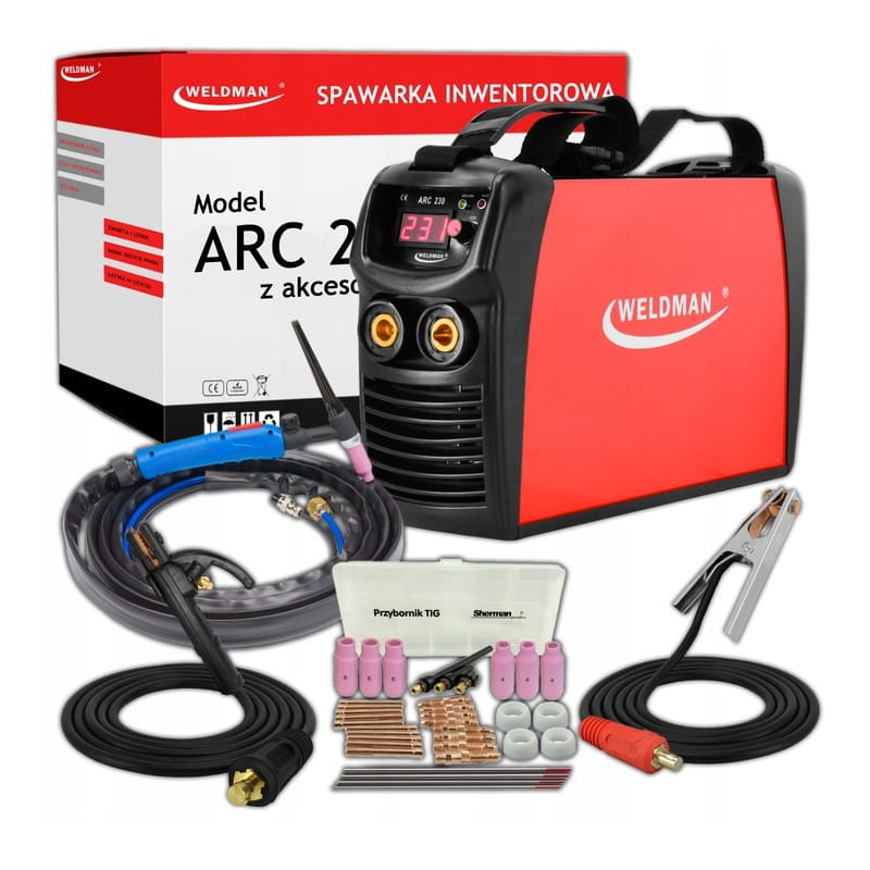Weldman ARC 230 - set no.4 | MMA welding kits | Weldes