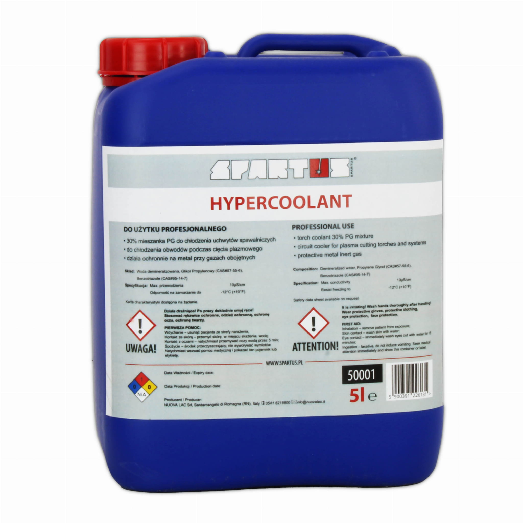 Hypercoolant - 5L PG 30% Spartus | Welding | Weldes