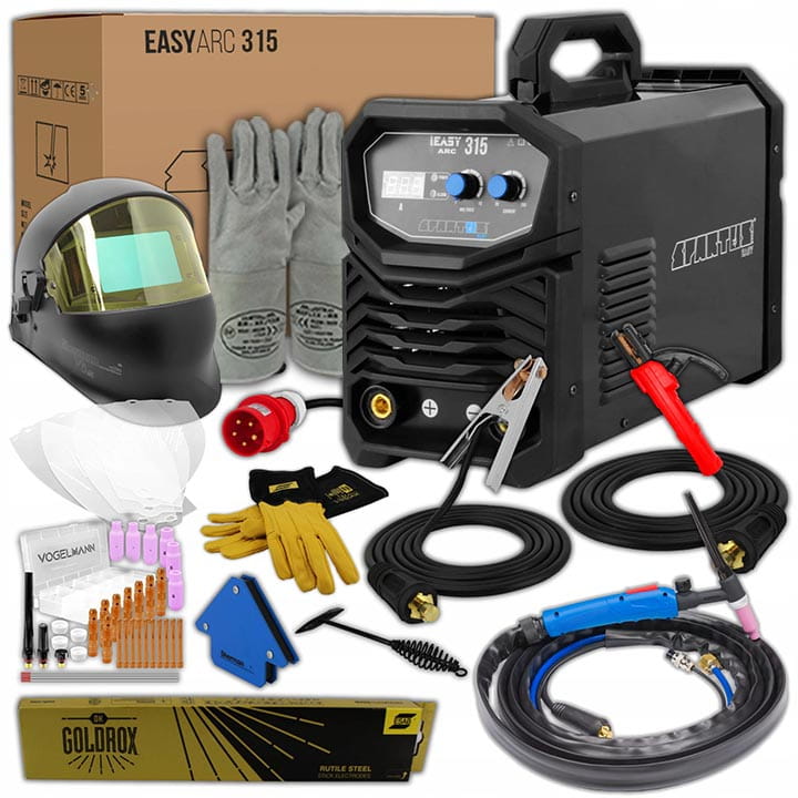 Spartus EasyARC 315 - welding set no.5 | MMA welding kits | Weldes