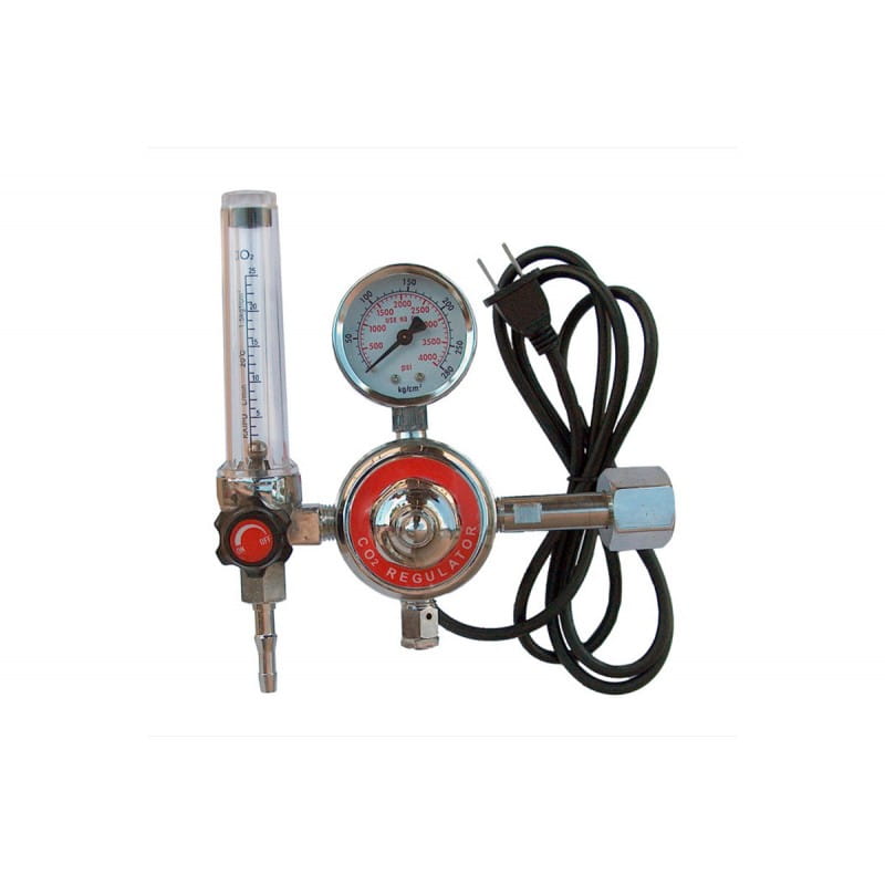 Regulator with rotameter and heater CH-258 36V | Gas regulators | Weldes