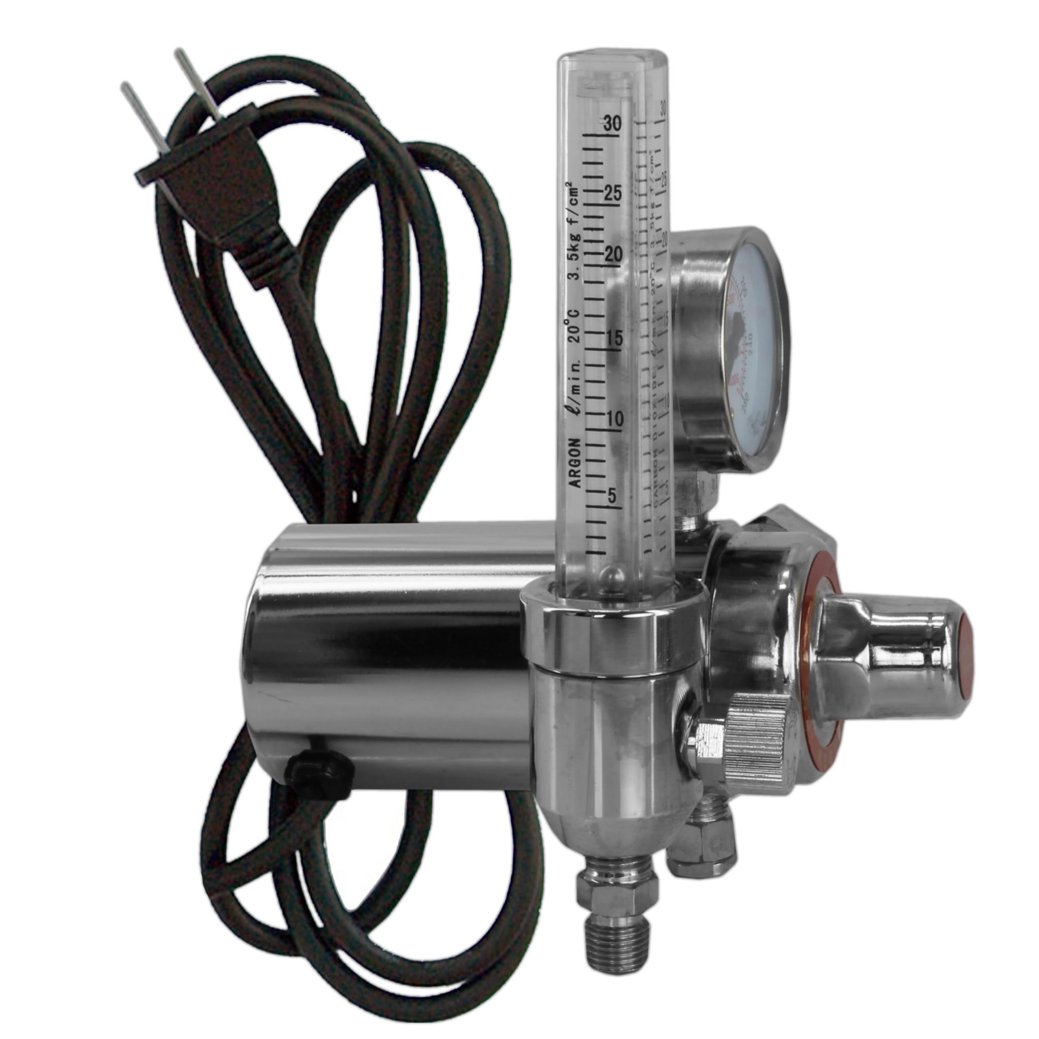 Regulator with rotameter and heater CH-258 36V | Gas regulators | Weldes